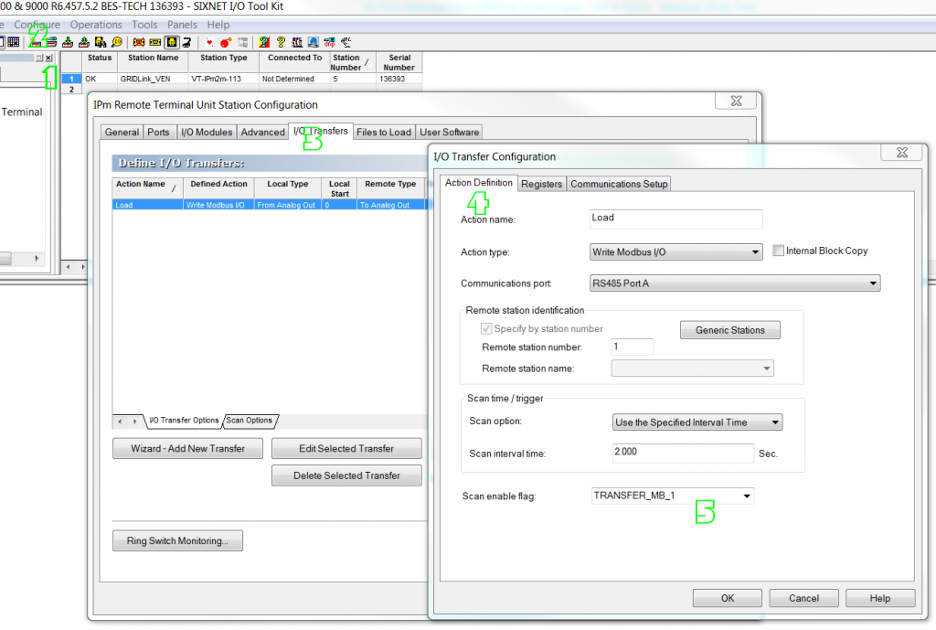 Modbus RTU Transfer of Analog Out - GRIDlink User Manual